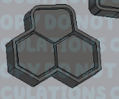 STL file SET - Simple Hexagon Vents and Silicone Mold Housing 🎨 ・Model ...