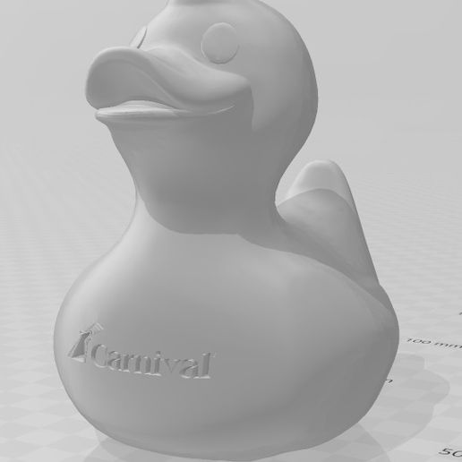 🦆 Carnival Cruise Duck - Basic・Free STL File for 3D printing・Cults