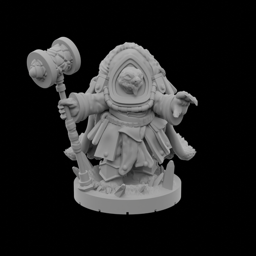🎲 Tortel - DnD - V1 - by STF_CSC・Free 3D File for 3D printing・Cults