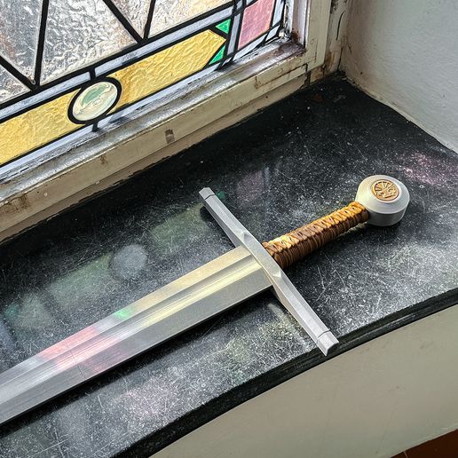 🗡️ Sword of Sir Valentine - Kingdom Come・Free 3D File for 3D printing・Cults