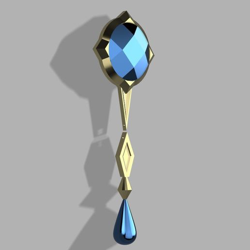 🎭 FURINA VISION - GENSHIN IMPACT・ STL File for 3D printing・Cults