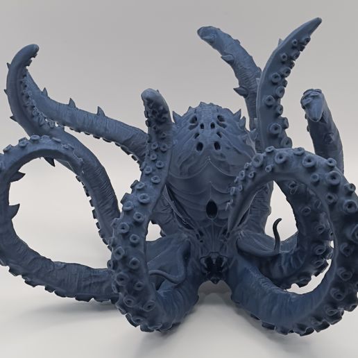 3D print Ocean monster-Giant octopus High quality STL File • made with ...