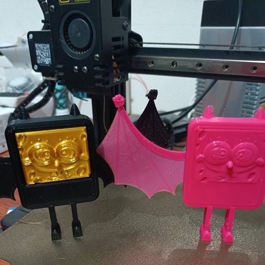 STL file Spongebob bat costume 🦇 ・3D printable model to download・Cults