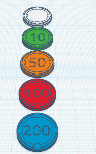 Free STL file Poker chips 🃏 ・3D print model to download・Cults