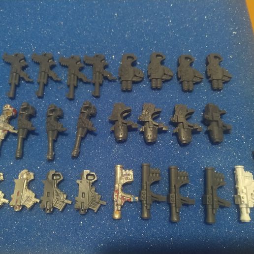 3D printer Super Soldier Heavy Weapons 28mm • made with Elegoo Mars 2 ...