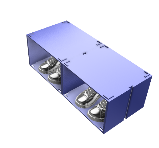 👟 Stackable shoe rack 2.0・ STL File for 3D printing・Cults