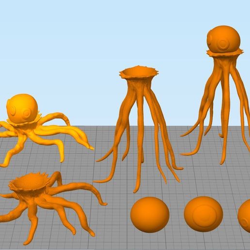 👽 Alien Earth T. Ocellus 3D print・ STL File for 3D printing・Cults