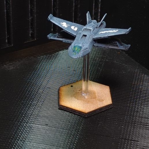 🤖 Azure Falcon Conventional Fighter・ 3D File for 3D printing・Cults