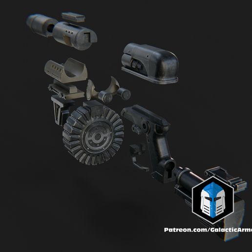 Archivo 3D Pyke Syndicate Blaster - 3D Print Files ・Diseño para ...