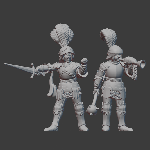 💂 Golden Republican Guard・ STL File for 3D printing・Cults