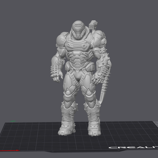 🤖 doom slayer・ STL File for 3D printing・Cults