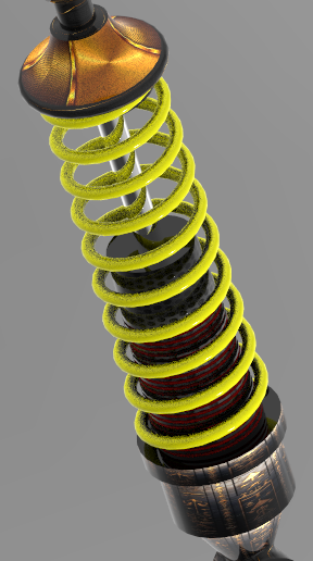 🆕 Shock absorber shock absorbing how do shocks work new shocks 3d ...