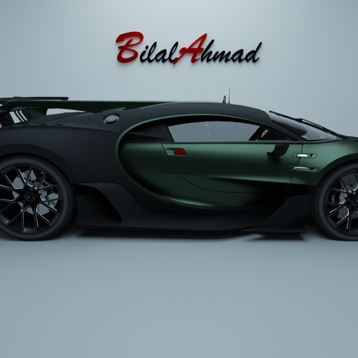 🚁 Tidy Bugatti VGT 3D Model・ STL File for 3D printing・Cults