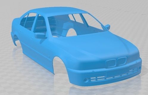 🚗 BMW 5 Series E39 Sedan 2001 Printable Body Car・ 3D File for 3D ...
