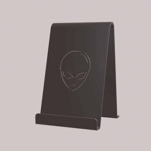 Файл STL Cell Phone Holder / Alien Cell Phone Base 📞 ・3D-печатная ...