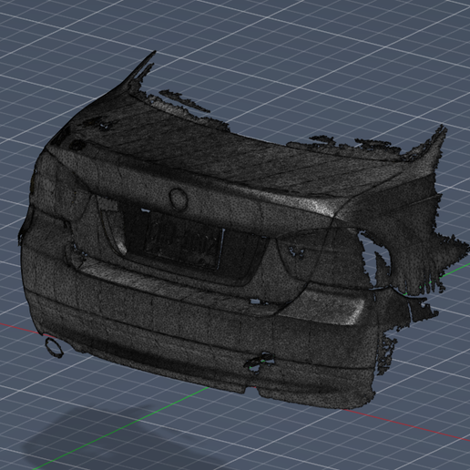🔚 E90 Pre LCI Rear End and Trunk Scan・ OBJ File for 3D printing・Cults