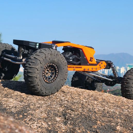 🚗 LCG CRAWLER RC CAR "ROCK RIDER 330" ERR MK1 330 _1/10 RC Body and ...