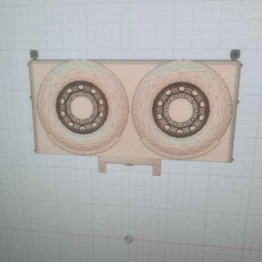 🚙 Heavy Haulage primemover weight・ OBJ File for 3D printing・Cults