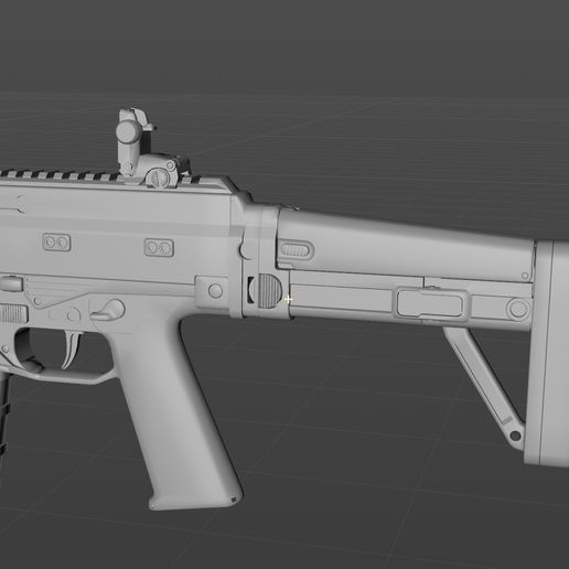 OBJ file Swiss APC223 rifle digital model material 🗺️ ・3D print model ...