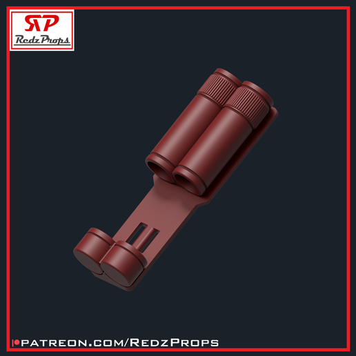 3D file Daredevil Born Again Billyclubs and Holster Cosplay Prop 🖨️ ・3D ...