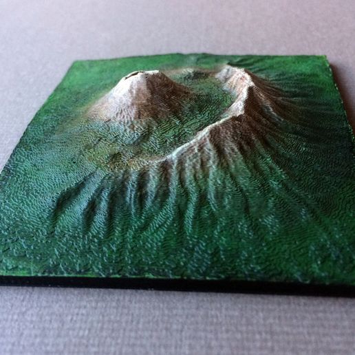 Free 3D file Mount Vesuvius・3D printer design to download・Cults