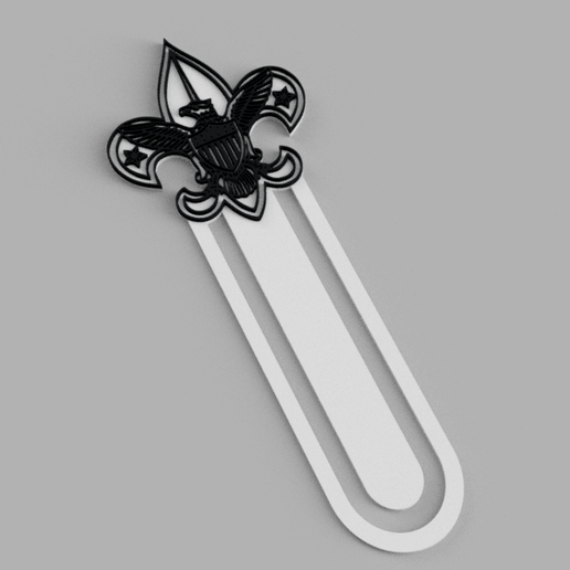 Free STL file Flower of Liz world organization of the boy scout ...