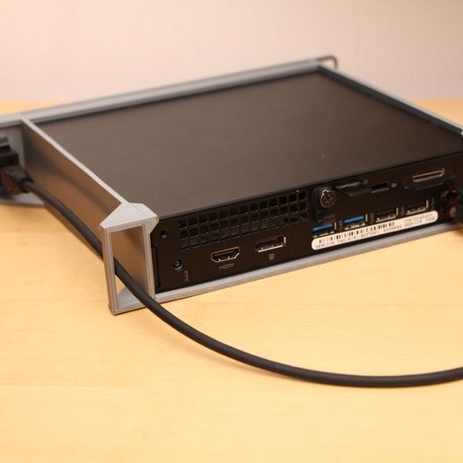 🖥️ 10" rack mount for Dell Optiplex Series 5, with keystone・Free 3D ...