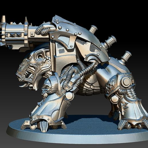 🤖 four-legged robot monster・ 3D File for 3D printing・Cults