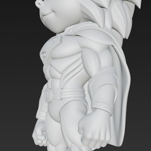 🦸 Supersonic Hero - Cartoon Fusion OBJ Model for 3D Printing・ 3D File ...