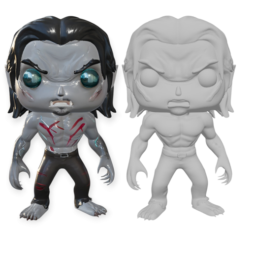 🎨 Underworld Michael corvin Funko Pop・ STL File for 3D printing・Cults