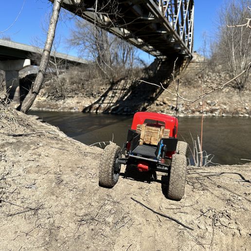 🪨 RC Rock Crawler Bed - No Tailgate - Fits - rock pirates chassis・ STL ...