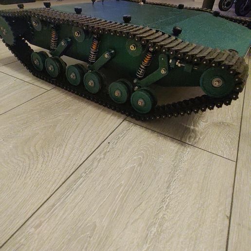 🪖 3D Printed RC Tank with Dual Speed Gearbox・3D Print・Cults