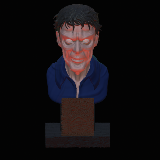 STL file Evil Dead - Deadite Ash 😵 (OBJ)・3D printer model to download・Cults