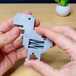 3D printing Jumping Rex • made with Hellbot Magna 2 300・Cults