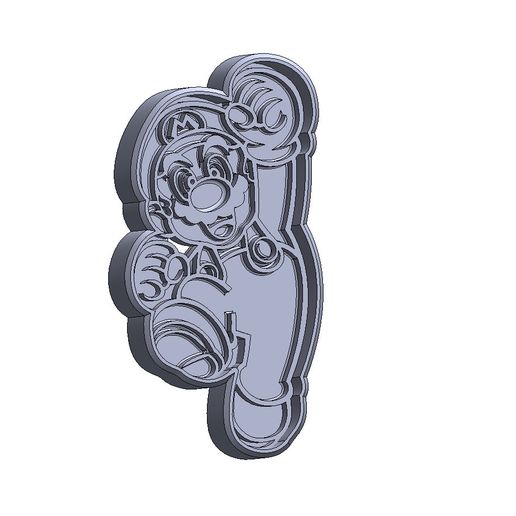 🍪 Super Mario Cookie Cutter・ STL File for 3D printing・Cults