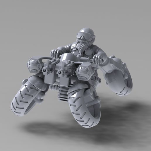 🛰 Tofty's Space Dwarf Electric Bike/Trike/Quad 28mm・Free STL File for ...