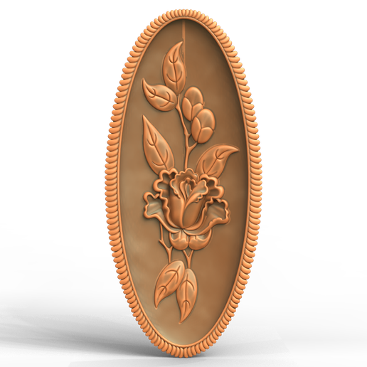 3D file 3D Model STL File for CNC Router Laser & 3D Printer 3840 Roses ...