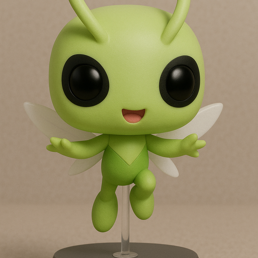 🦸 Funko Pop - Celebi・ STL File for 3D printing・Cults