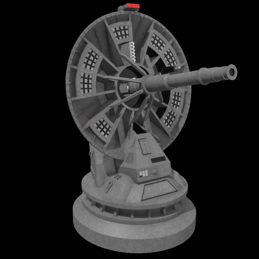 ⭐ Star Wars Hoth 1.4 FD P-Tower (Radar Cannon) for 3.75" and 6" figures ...