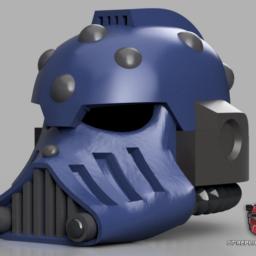 🛰 Heresy Space Marine Helmet Eternal Crusade MK.5 Helmet Cosplay 1:1 ...