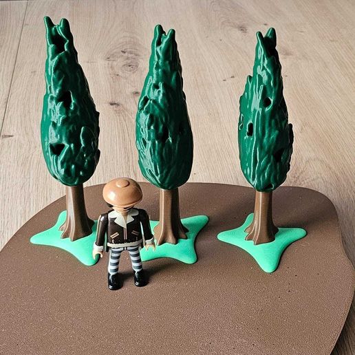 🌳 Playmobil Add on - Cypress Tree・ 3D File for 3D printing・Cults