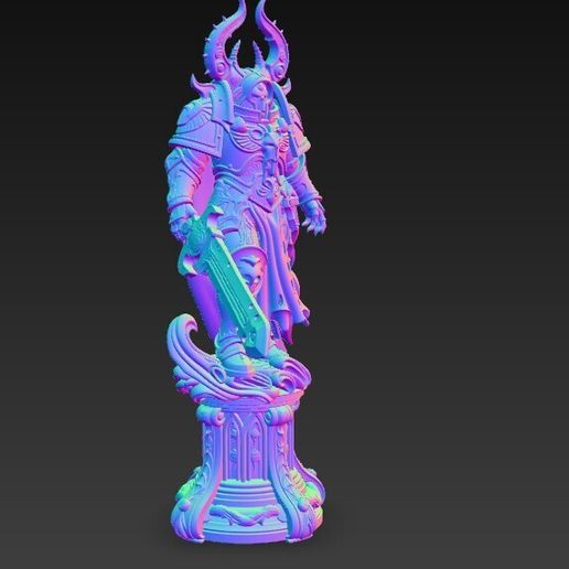 👾 Knight of Destruction・ STL File for 3D printing・Cults
