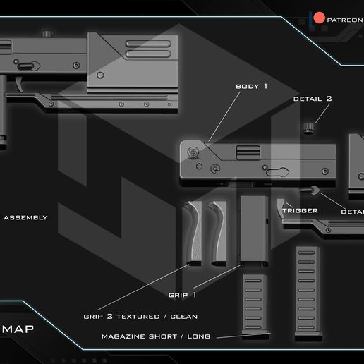 📁 Blade Mac 11・ 3D File for 3D printing・Cults