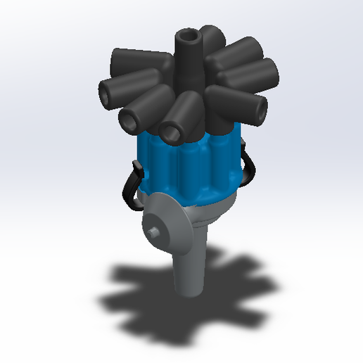 🚗 1/24 Scale Engine Distributor Master Pack・ STL File for 3D printing・Cults