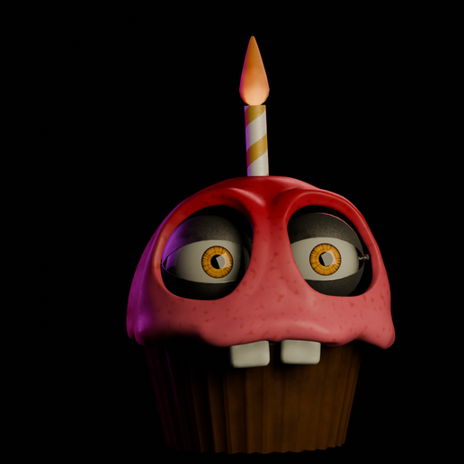 🎬 FNaF Movie | Mr.Cupcake Prop・ 3D File for 3D printing・Cults
