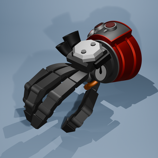Gunslinger TF2 - The Engineer's robotic hand from Team Fortress 2・ STL ...