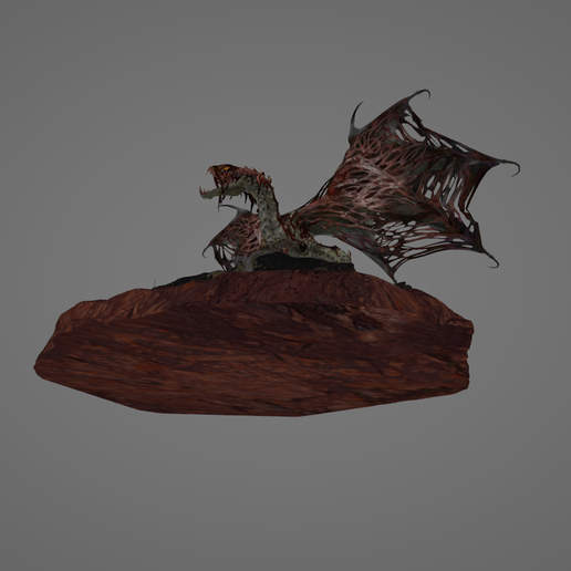 👹 MONSTER HUNTER VAAL HAZAK FIGURE・ STL File for 3D printing・Cults