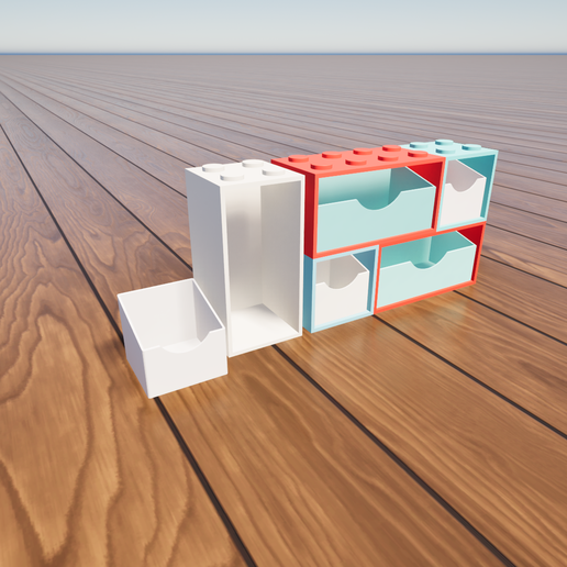 ️ Modular Stackable Pencil Holder・Free STL File for 3D printing・Cults