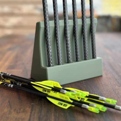🏹 ARROW STAND 6x・ STL File for 3D printing・Cults