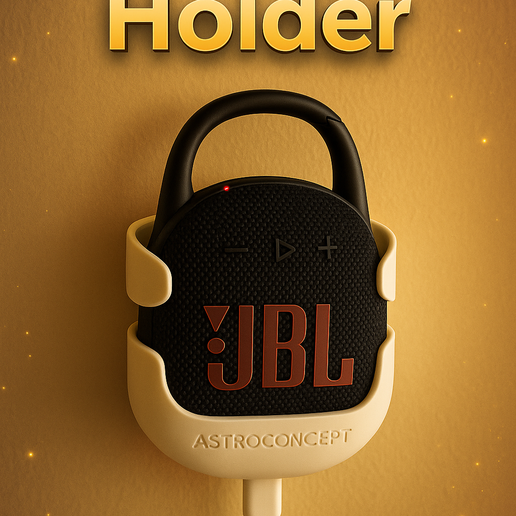 🫵 Amazing JBL Clip 5 Holder You Didn't Know You Needed!・Free STL File ...